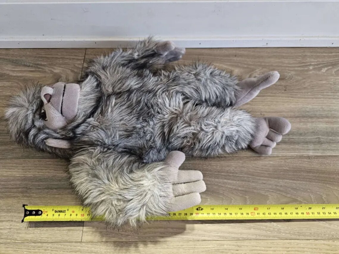 Vintage 1994 Sears Yetti Stuffed Animal Plush Toy 18" - Etsy