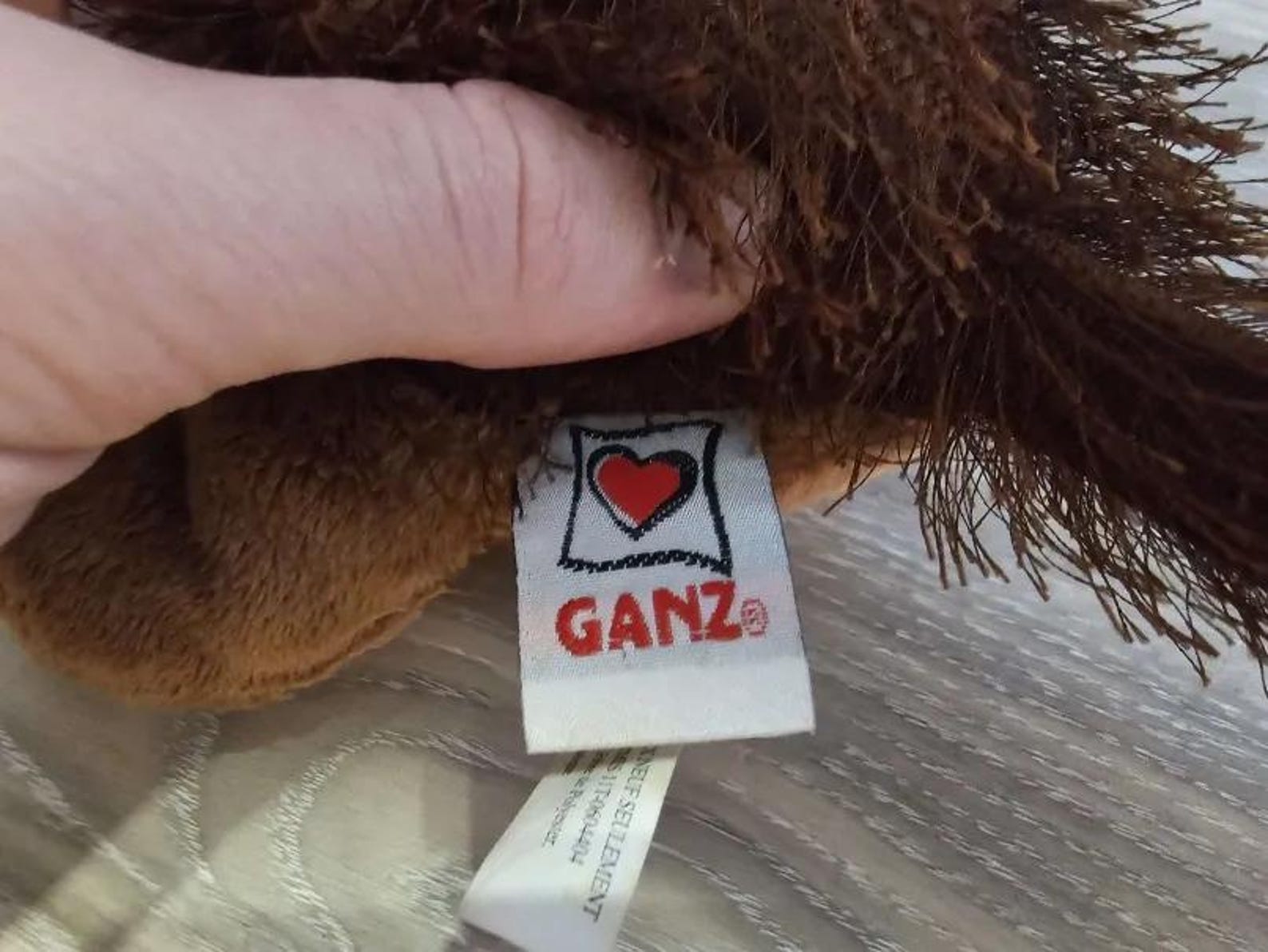 Ganz Webkinz Brown Dog Stuffed Animal Plush Toy 8" - Etsy
