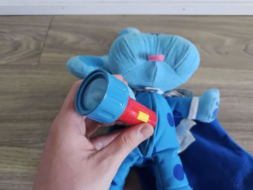 Vintage Blues Clues Stuffed Bedtime Flashlight Dog Animal Plush 12" - Etsy