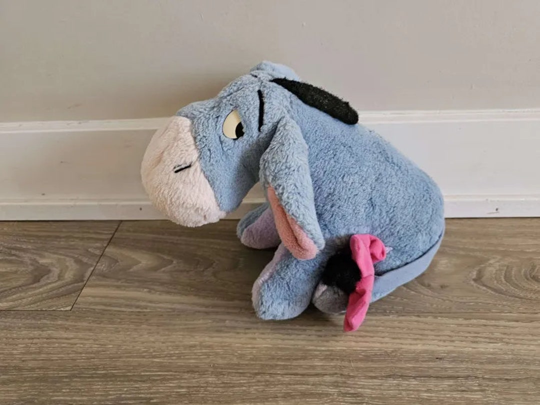 Disney Vintage Winnie the Pooh Eeyore the Donkey Stuffed Animal Plush ...