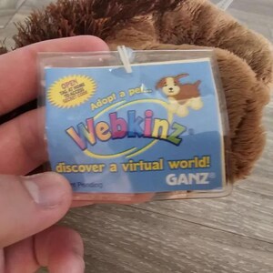 Ganz Webkinz Brown Dog Stuffed Animal Plush Toy 8" - Etsy