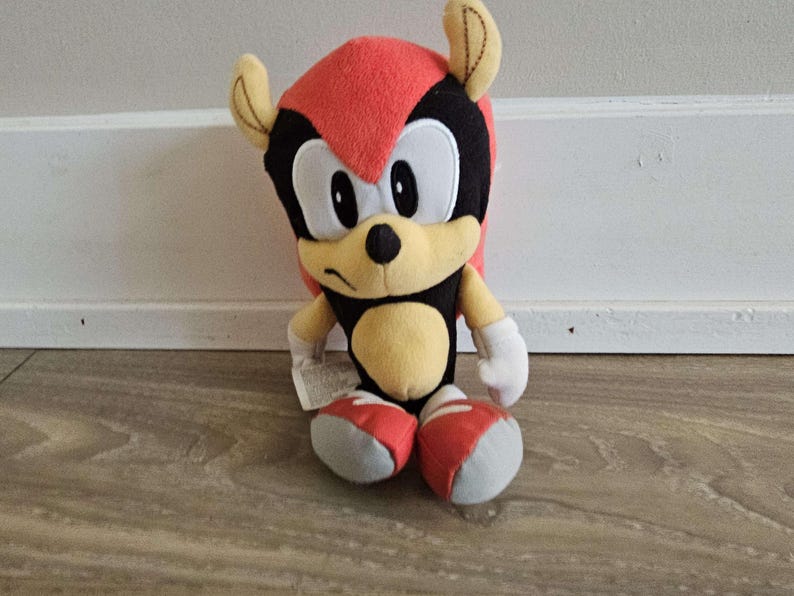 Sonic the Hedgehog Mighty the Armadillo Stuffed Animal Plush Toy 7.5 ...