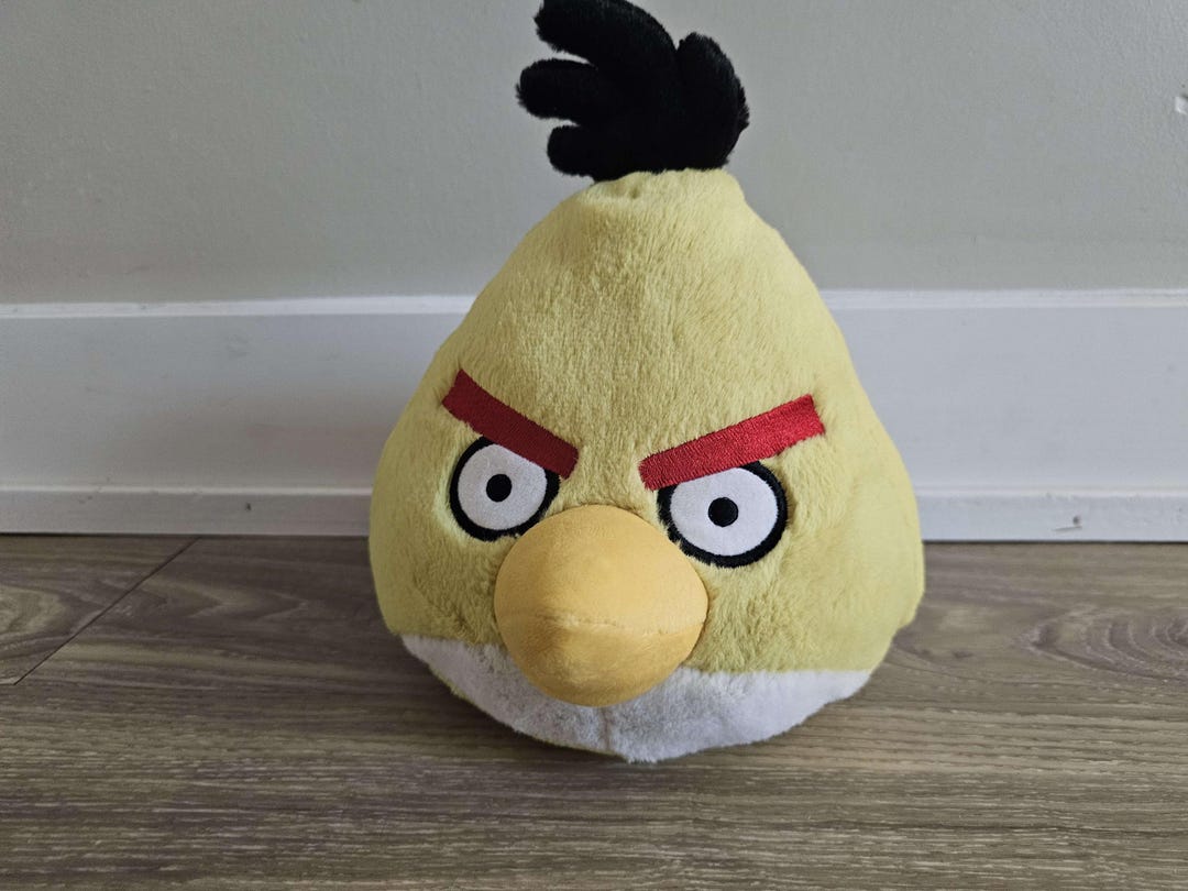 Angry Birds Chuck Stuffed Animal Plush Toy 9.5" - Etsy