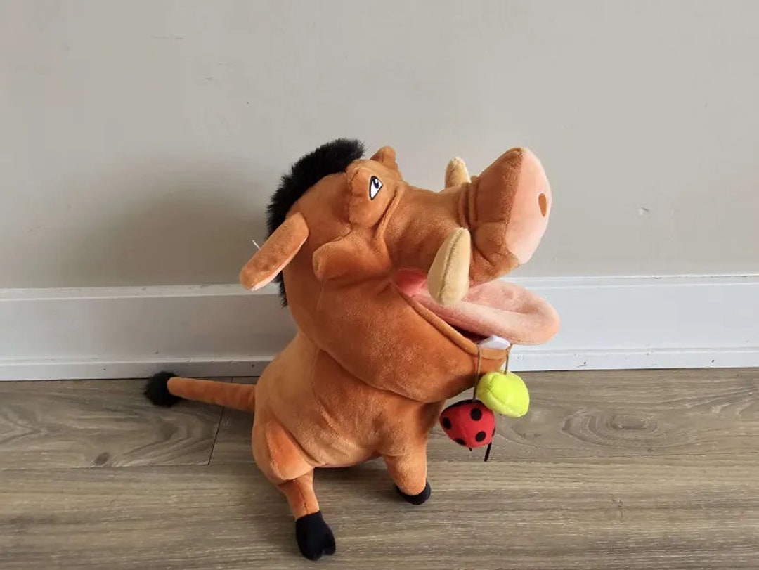 Disney Lion King Pumbaa the Warthog Stuffed Animal Plush Toy 16" - Etsy