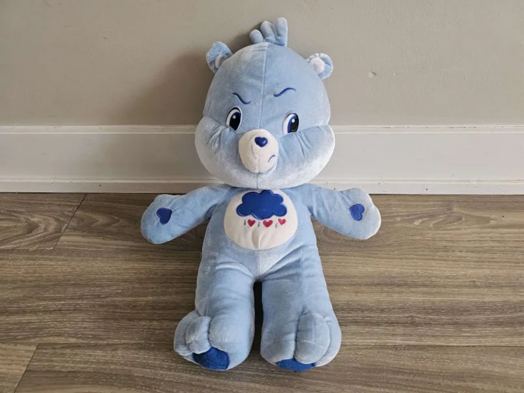 Care Bears Grumpy Teddy Bear Stuffed Animal Plush Toy 18" - Etsy
