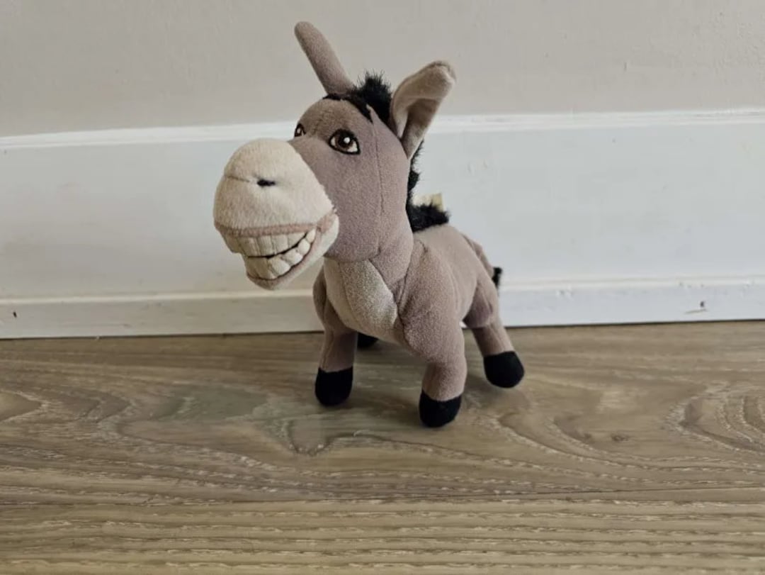 Shrek 2 2003 the Donkey Stuffed Animal Plush Toy 8 - Etsy