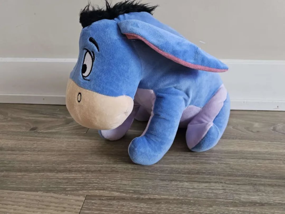Disney Winnie the Pooh Eeyore the Donkey Stuffed Animal Plush Toy 14 ...
