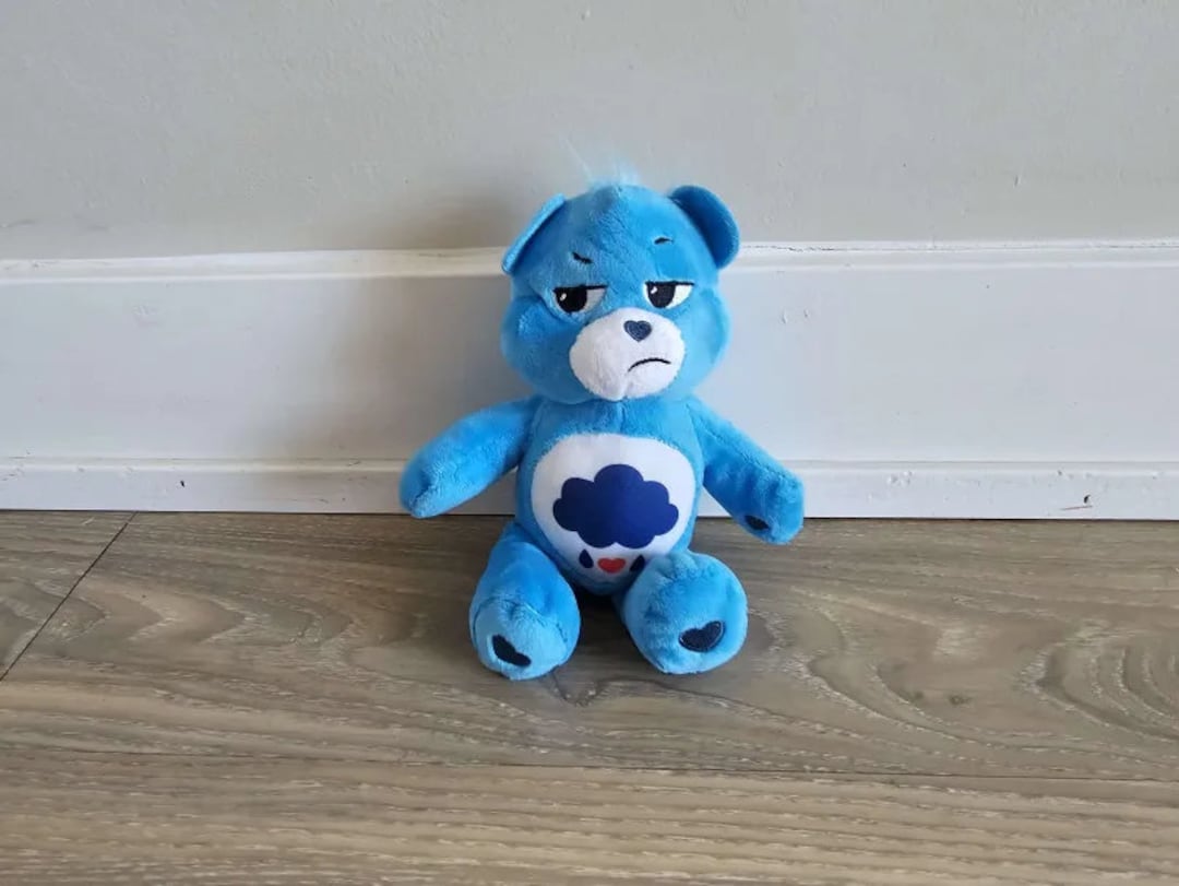 Care Bears Grumpy Bear Stuffed Animal Plush Toy 8.5" - Etsy