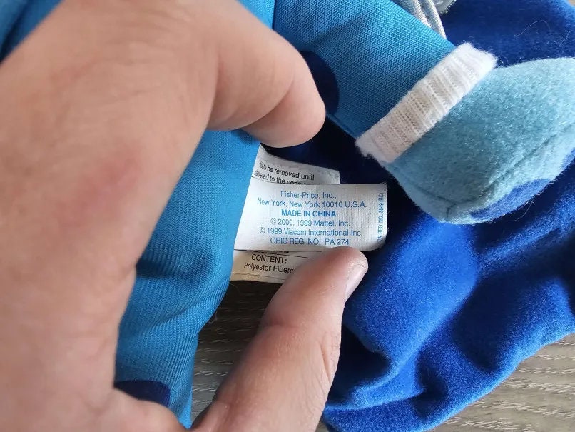 Vintage Blues Clues Stuffed Bedtime Flashlight Dog Animal Plush 12" - Etsy