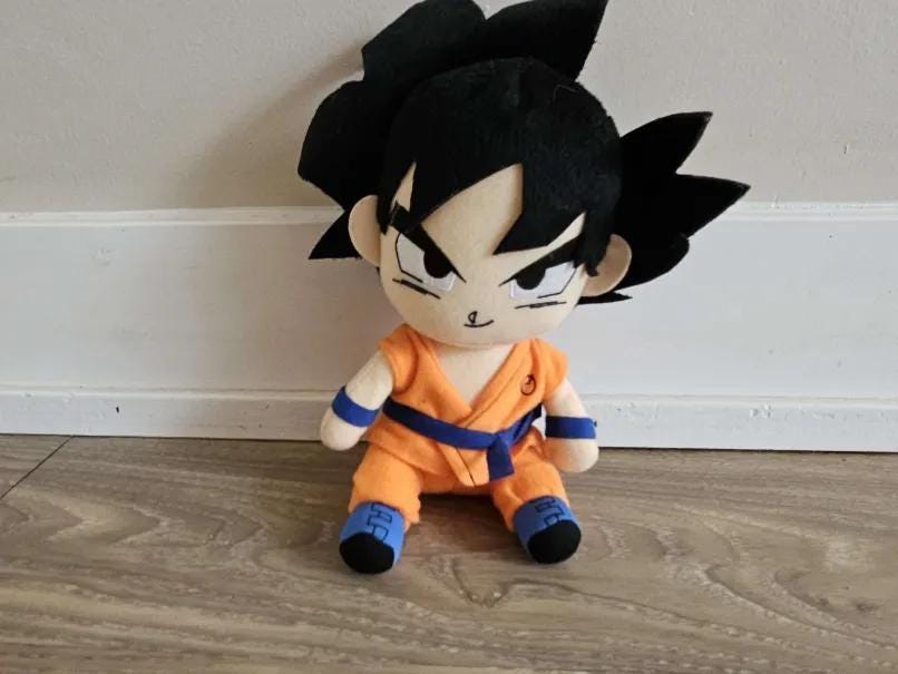 Dragon Ball Z Goku Stuffed Doll Plush Toy 9 - Etsy