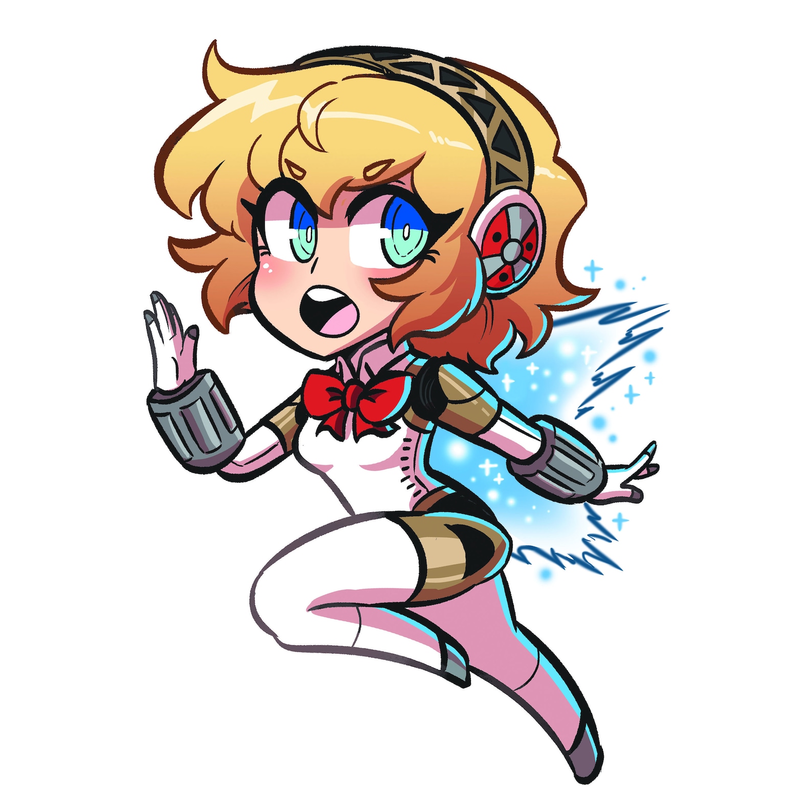 Persona 3 Aigis Acrylic Charm Keychain 2.5'' - Etsy