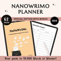 Nanowrimo - Etsy