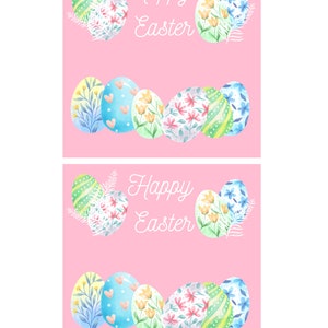 Happy Easter Candy Bar Wrapper - Etsy