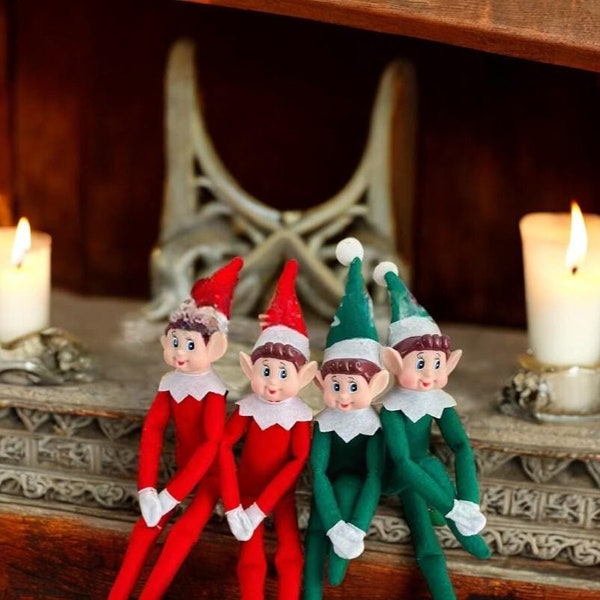 Bendable Elf on the Shelf - Etsy