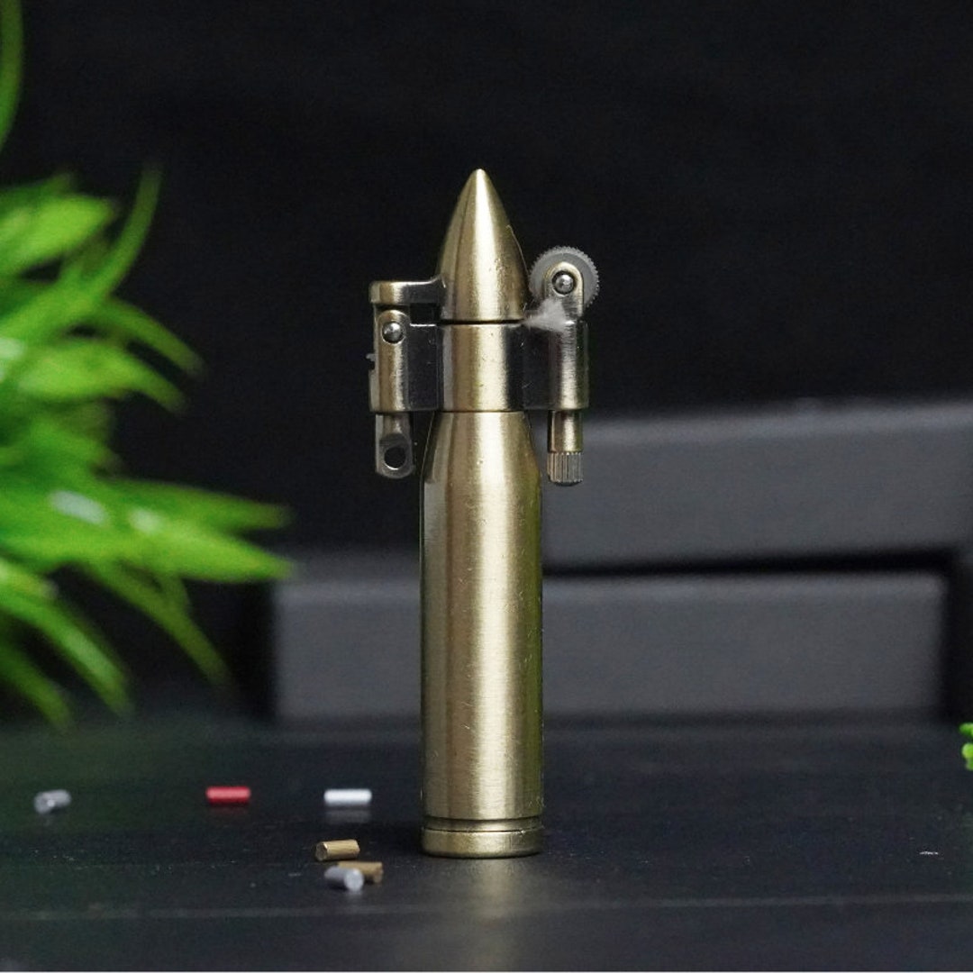 Vintage Bullet Lighter, Perfect Gift for Christmas and Halloween - Etsy ...