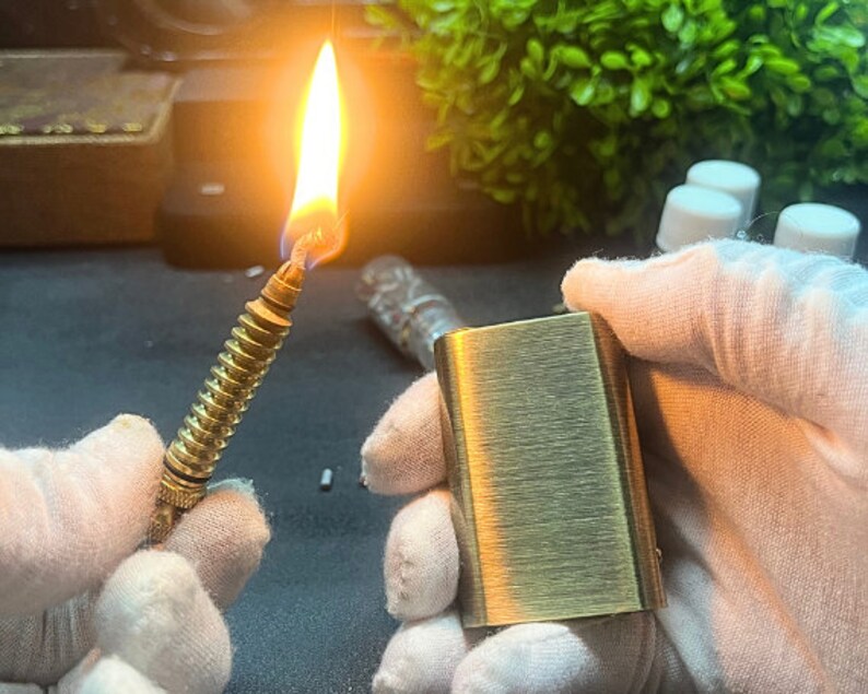 Infinite Luxury Match, Zorro Lighter, Brushed Metal Finish Kerosene ...