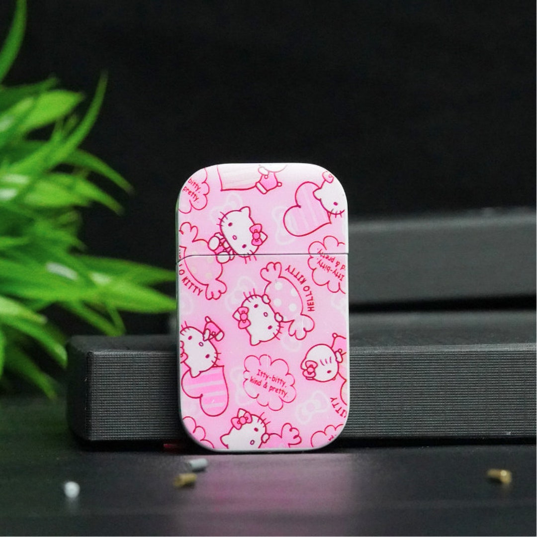 Hello Kitty Kawaii Lighter, Cute Pink Flame, Perfect Gift for Christmas ...