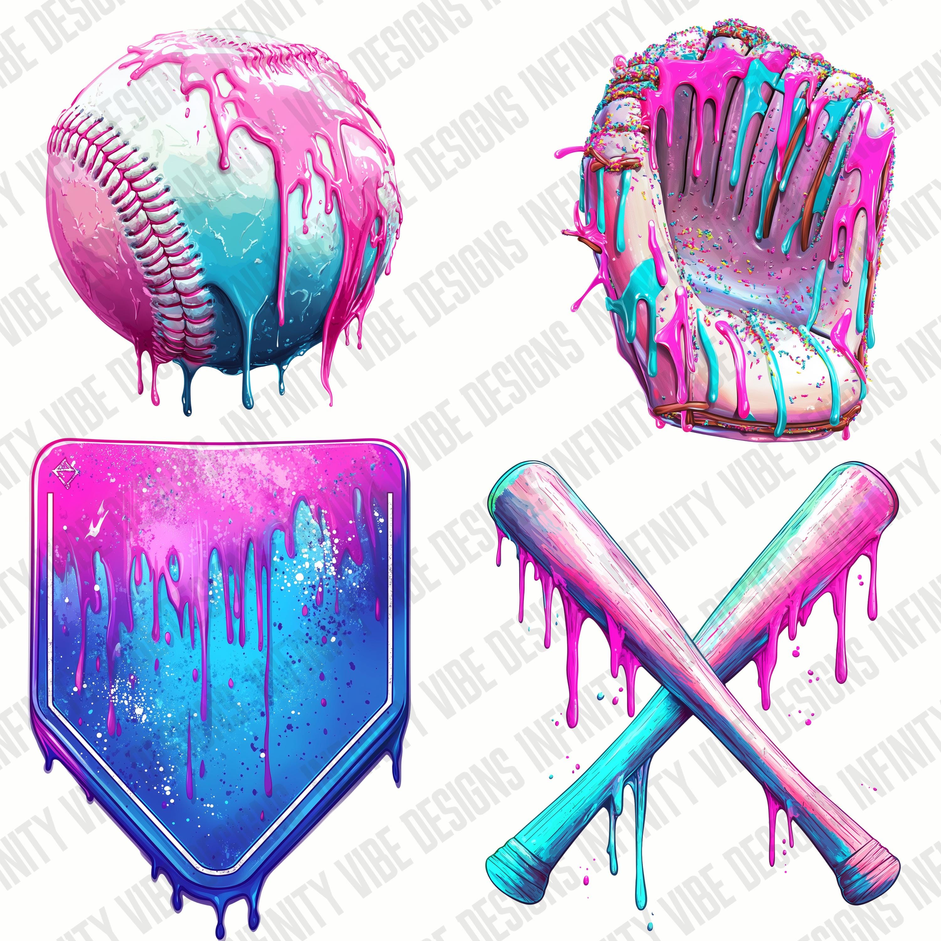 Baseball Drip PNG, Game Day Baseball SVG, Drip Sports Sublimation ...