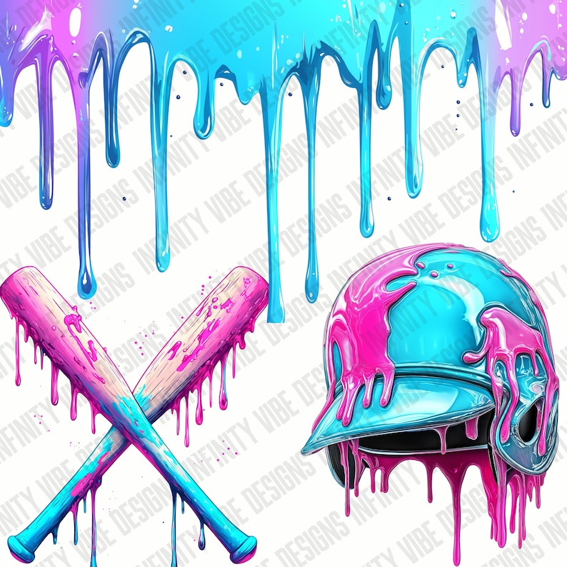 Baseball Drip PNG, Game Day Baseball SVG, Drip Sports Sublimation ...