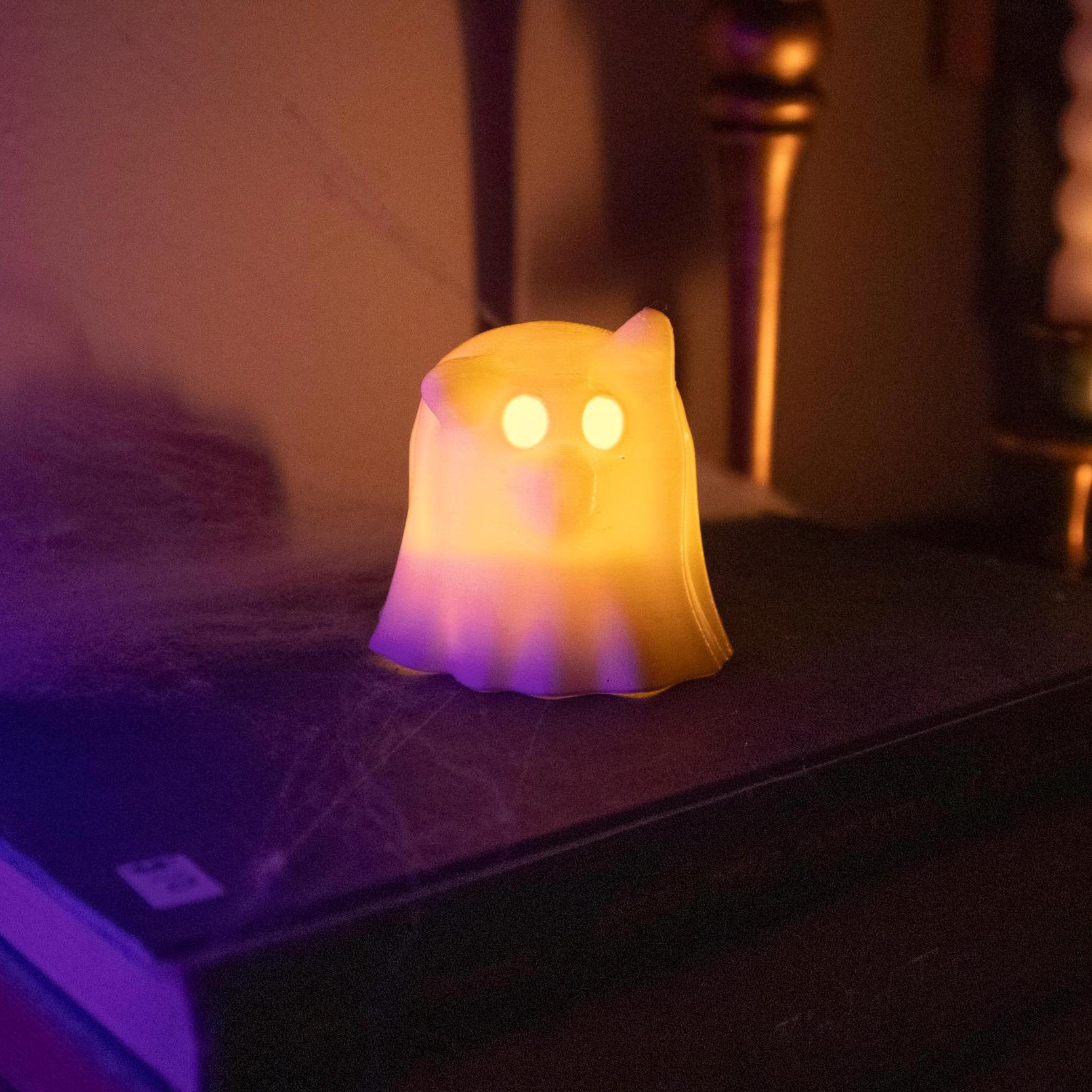 Ghost Dogs With LED Tea Lights- Halloween Home Decor & Perfect Gift for ...