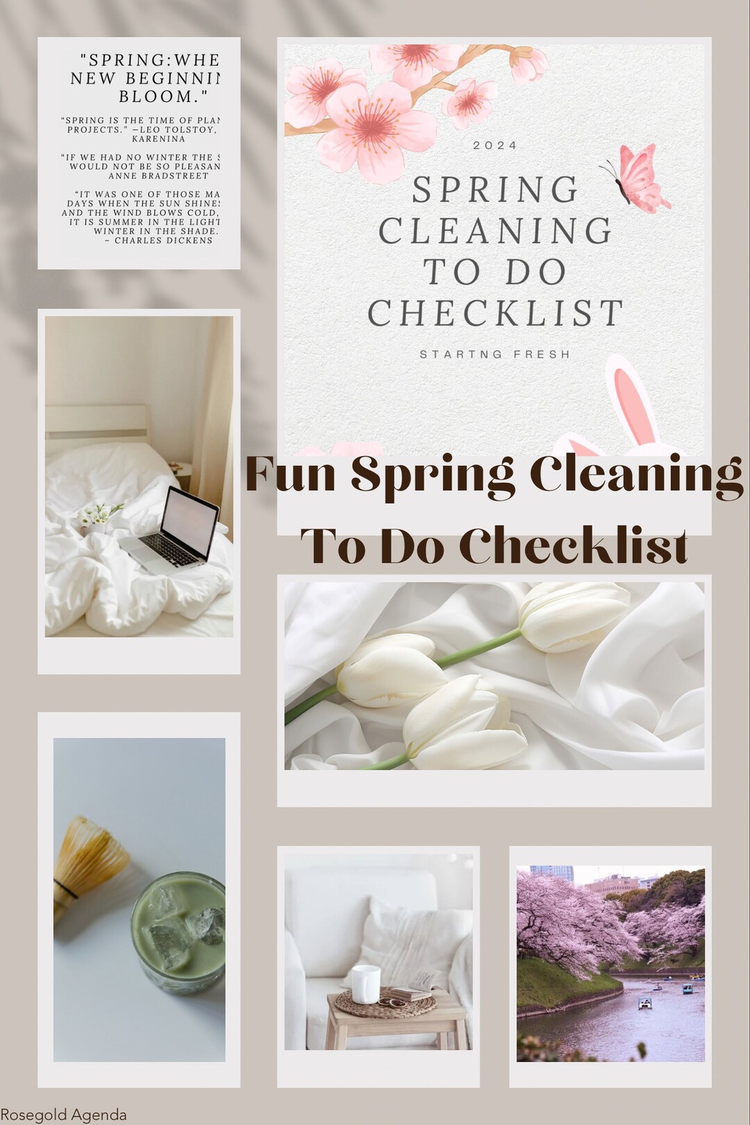 Spring Cleaning to Do Checklist - Etsy