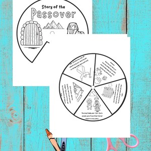 Passover Story Wheel – Printable for Kids - Etsy