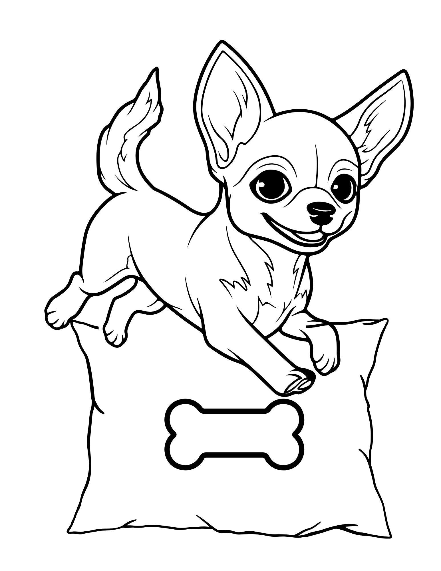 Dog-themed Coloring Pages-preschool-homeschool-motor Skills - Etsy