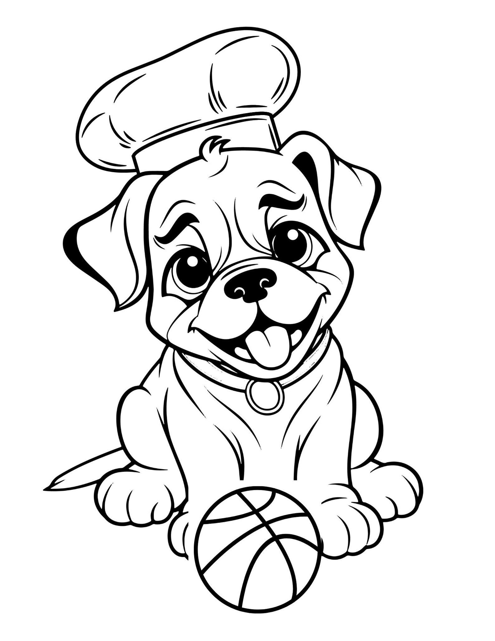 Dog-themed Coloring Pages-preschool-homeschool-motor Skills - Etsy