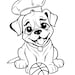 Dog-themed Coloring Pages-preschool-homeschool-motor Skills - Etsy