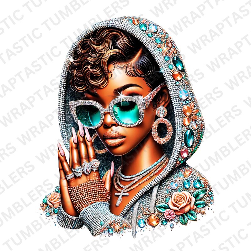 Black Queen Affirmation Wall Art - Etsy