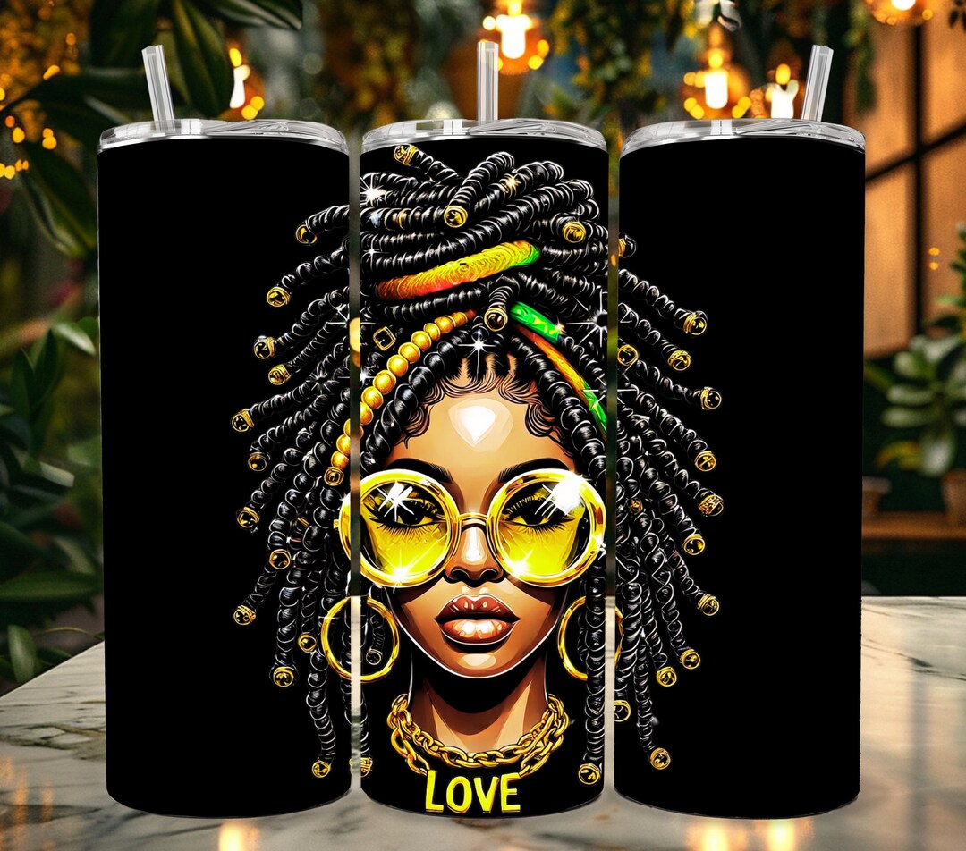 Juneteenth Lady With Locs Black Woman Png Black Girl Loc'd Svg, Afro ...