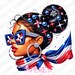 Dominican Woman Tumbler Wrap: Messy Bun, DR Flag (PNG, SVG) - Etsy