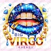 Big Virgo Energy Png, Virgo Season Png Tumbler Wrap Virgo Png Zodiac ...