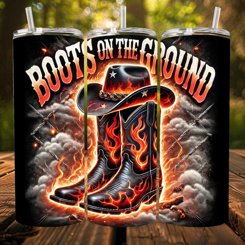 Boots on the Ground Fan - Etsy
