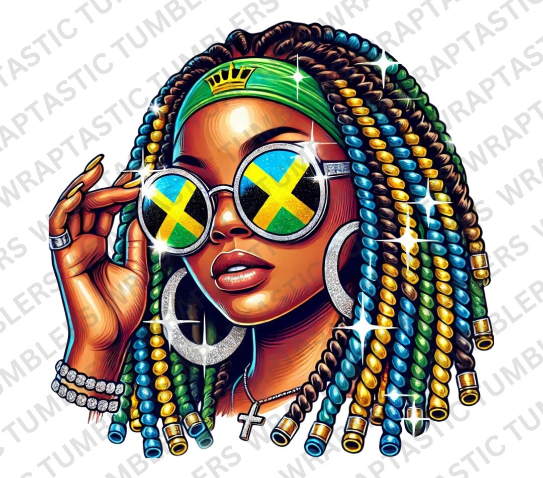 Saint Vincent Grenadines Tumbler Wrap Black Historypng Vincy Girl ...