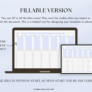 Weekly Study Tracker Printable Schedule, 10 Minute Time Block Planner ...