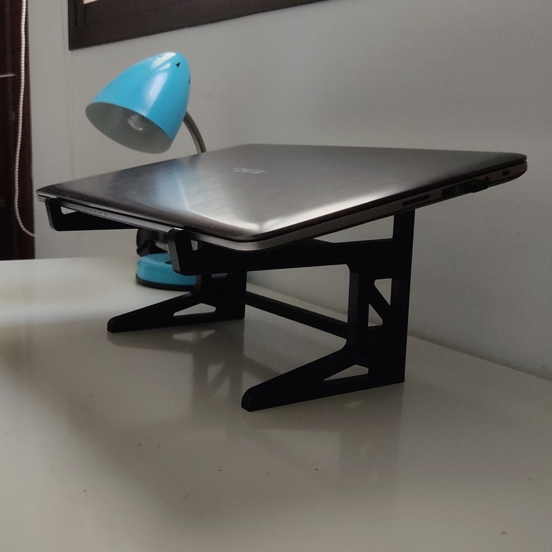 Modern 3D Print Laptop Stand Adjustable & Stylish, Computer Elevator ...
