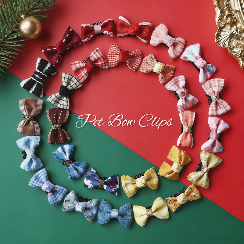 Small Dogs Hair Clips - Etsy