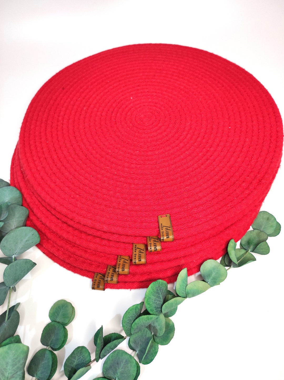 Chic Unique Washable Cotton Rope Placemat Table Mats, Housewarming Gift ...