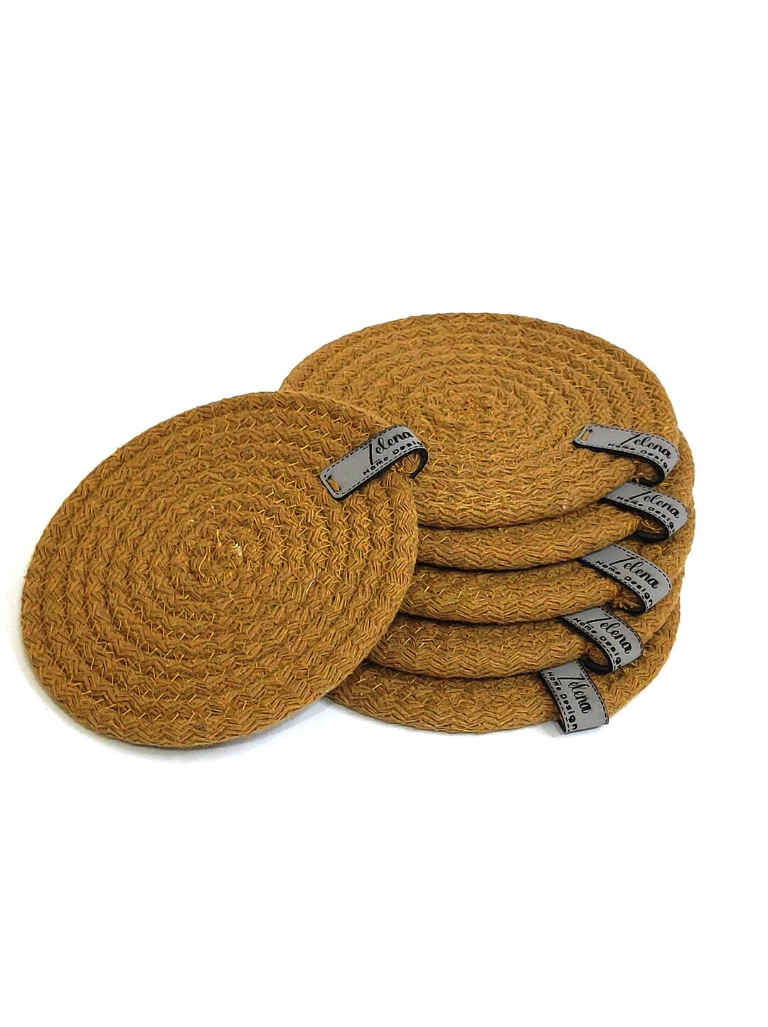 Cotton Rope Coasters for Drinks, Absorbent Coasters, Housewarming Gift ...