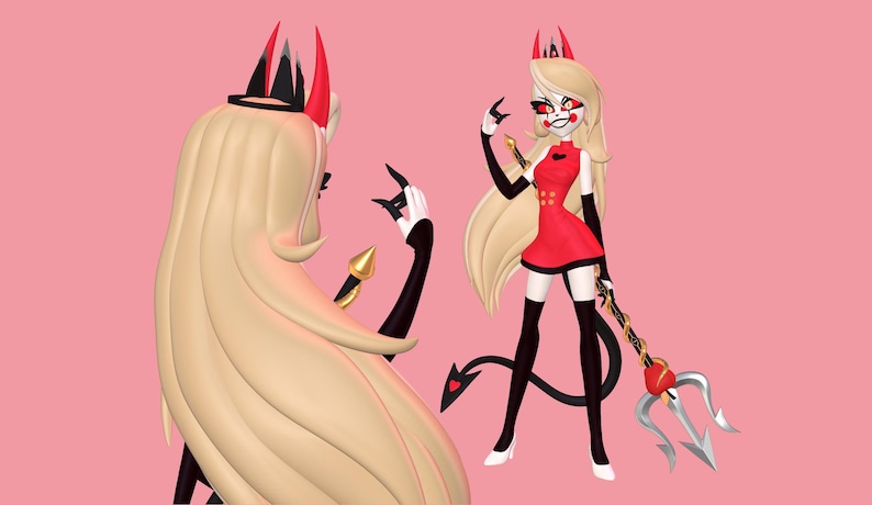 Charlie Demon Hazbin Hotel - Etsy