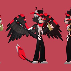 Husk Hazbin Hotel Digital Model for 3D Printing - Etsy