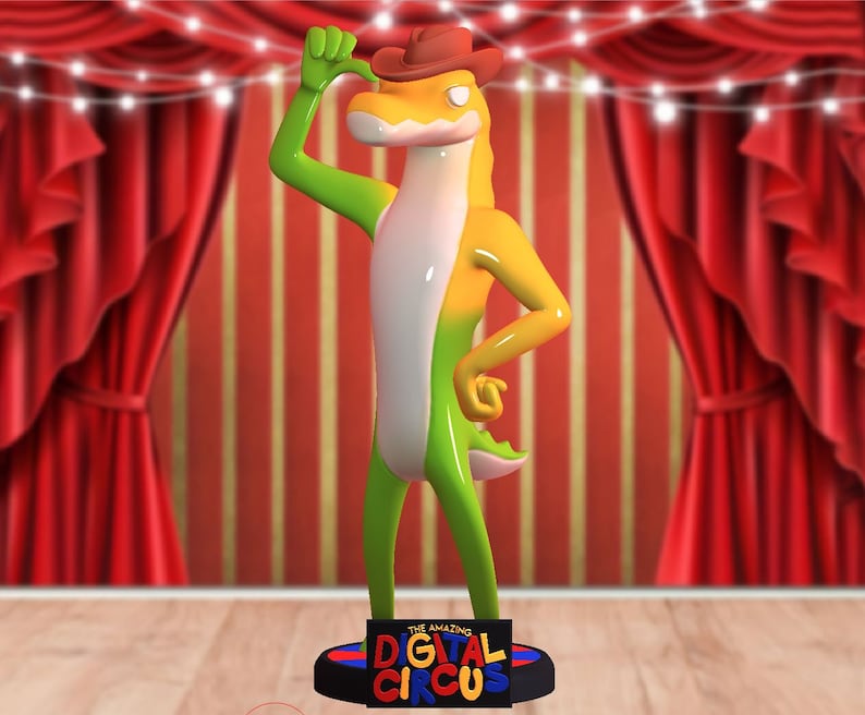 Gummigoo the Amazing Digital Circus Digital Model for 3D Printing - Etsy