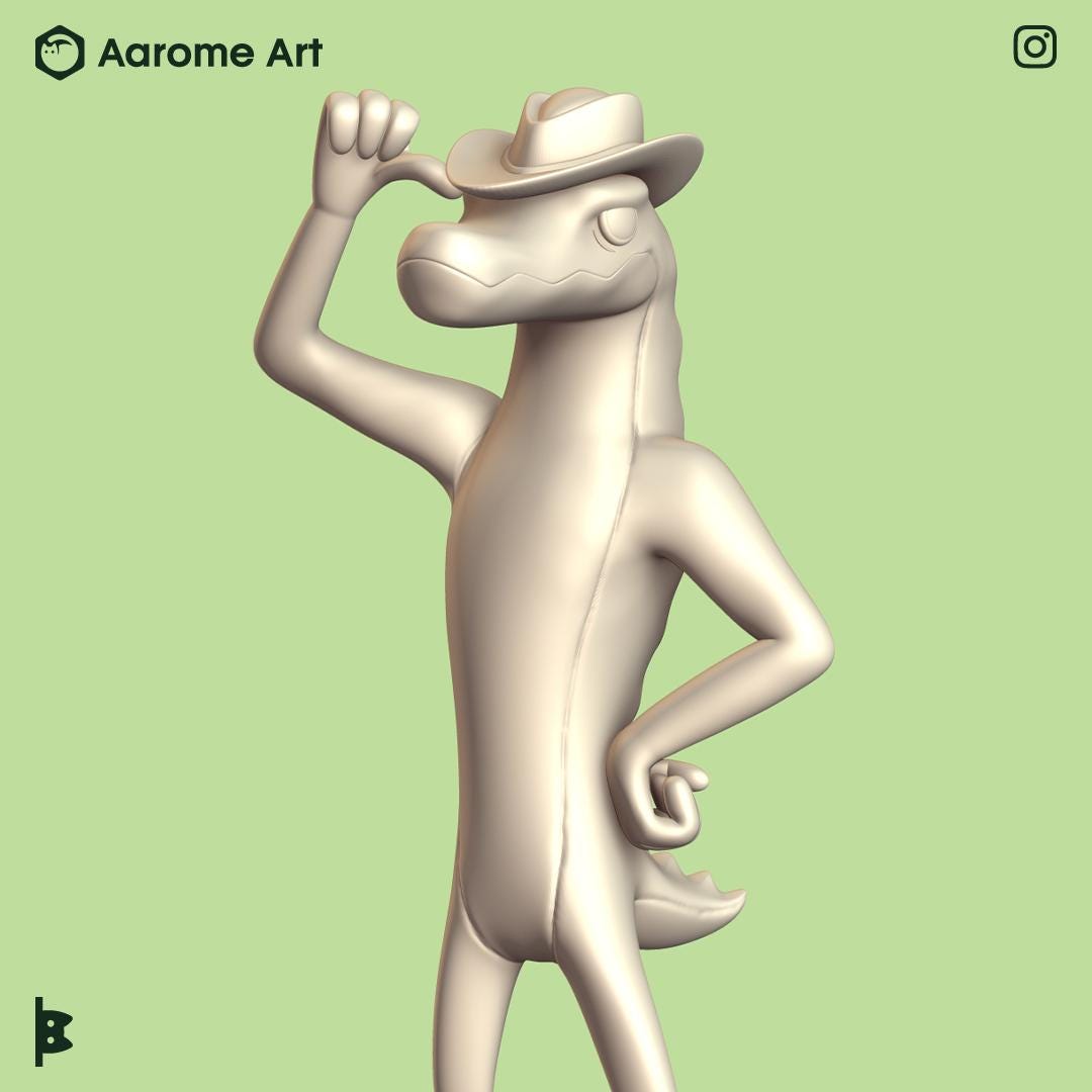 Gummigoo the Amazing Digital Circus Digital Model for 3D Printing - Etsy