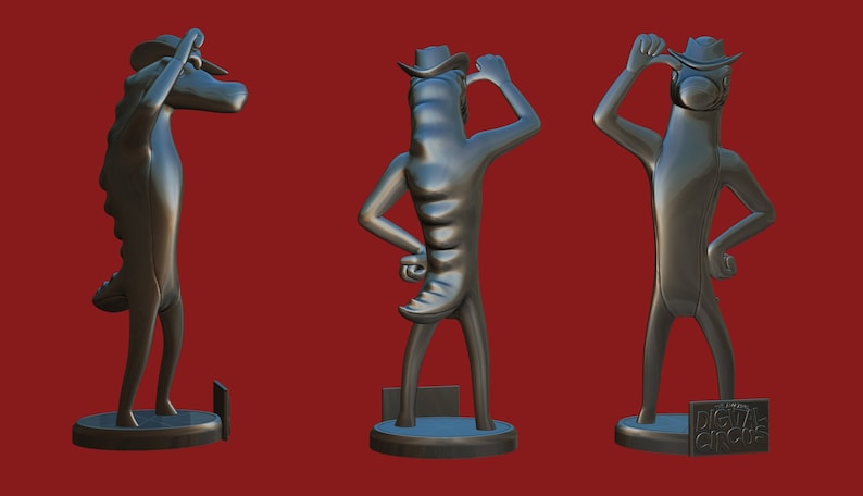 Gummigoo the Amazing Digital Circus Digital Model for 3D Printing - Etsy