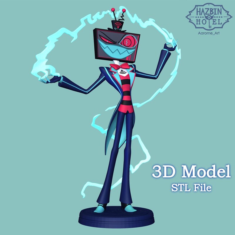 Hazbin Hotel 3d Print Model - Etsy UK