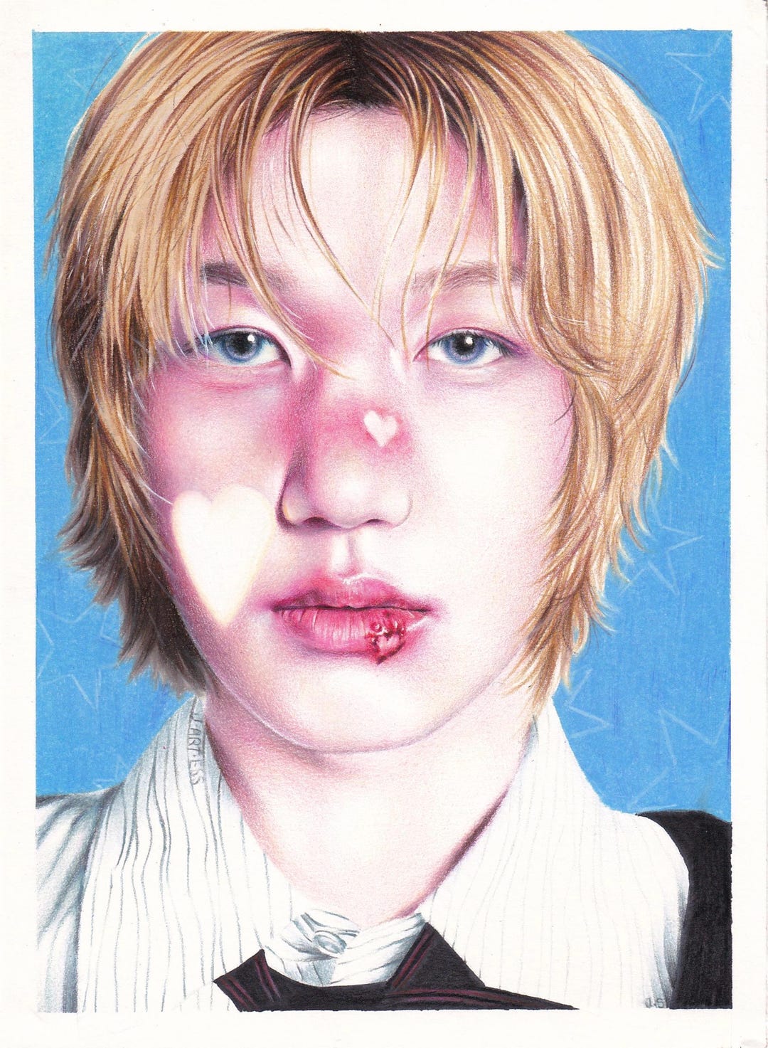 P1harmony Jongseob A5 Drawing Print - Etsy