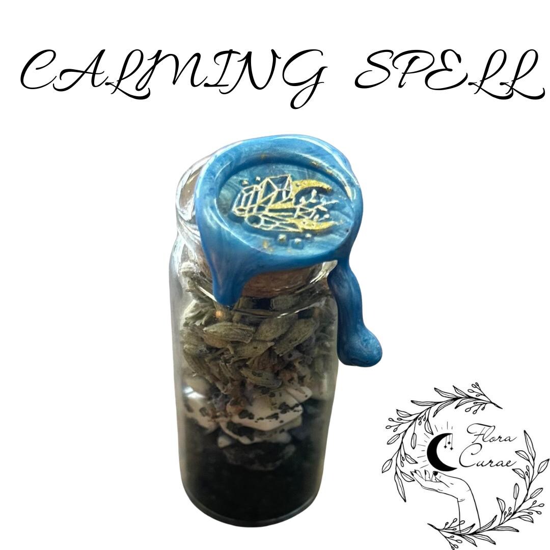 Calming Spell Jar - Etsy