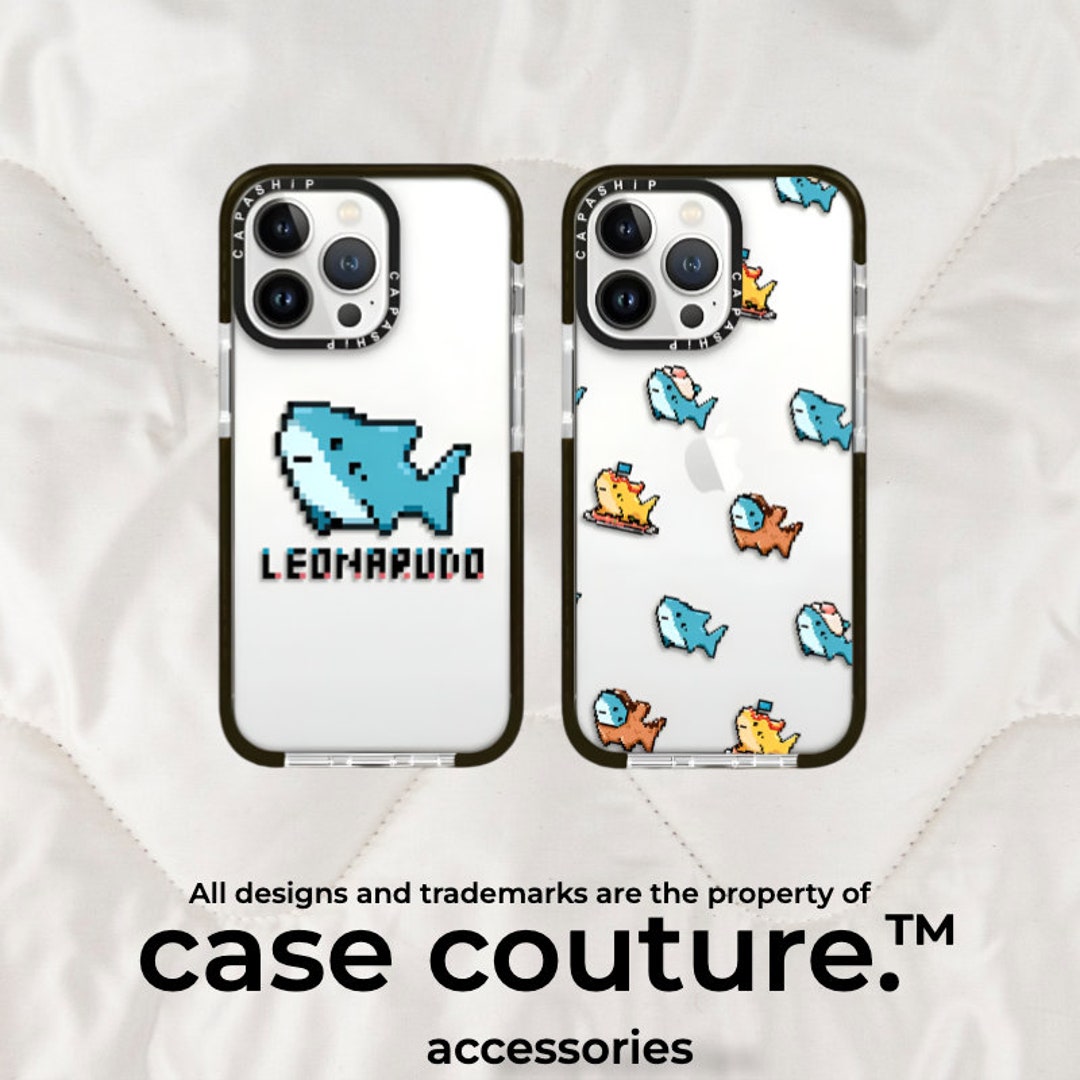 Pixelated Shark & Sea Creatures Phone Case, Fun Retro Gaming Style - Etsy