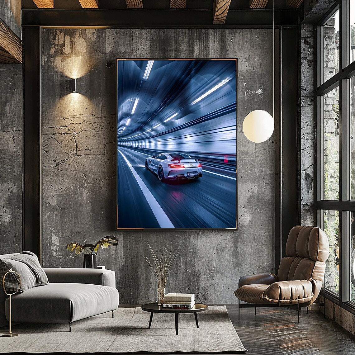 Mercedes-benz AMG GT Poster Sports Car Poster Mecedes Wall Art AMG ...